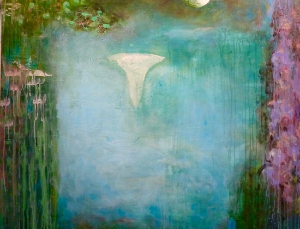 Jellyfish (Desmonema Annasethe) – Marianne Van Lent, Painter